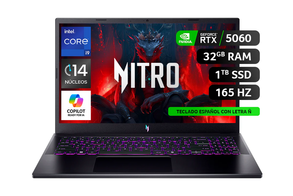 ¿Cómo usar NitroSense en tu Acer gamer Nitro 5? – Acer Store Chile